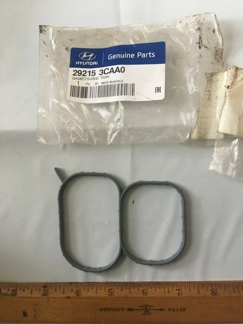 HYUNDAI 29215 3CAA0 GENUINE OEM PLENUM SURGE TANK GASKET Free Shipping ...