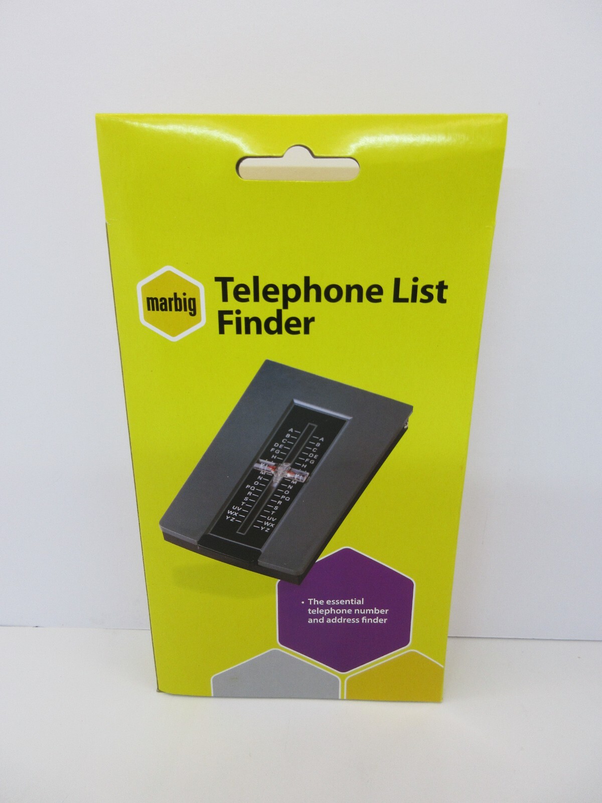 Marbig Telephone Index List Finder Teledex Grey Metal Base - 90015 | eBay
