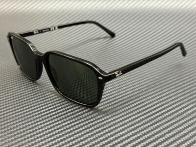 RAY BAN RB2231 901 31 RAIMOND Black Green Unisex 58 mm Sunglasses | eBay