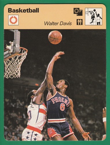 Walter Davis 1977-1979 Sportscaster #40-09 - Phoenix Suns | eBay