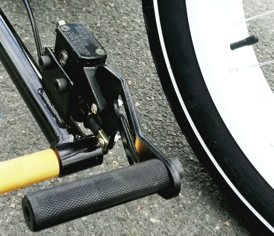 motorised drift trike rear foot control Hydraulic brake kit | eBay