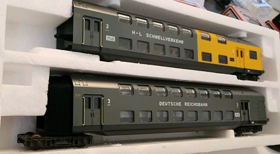 Lima HO Scale Passenger Train H-L Schnellverkher #3 Lubeck Buchener ...