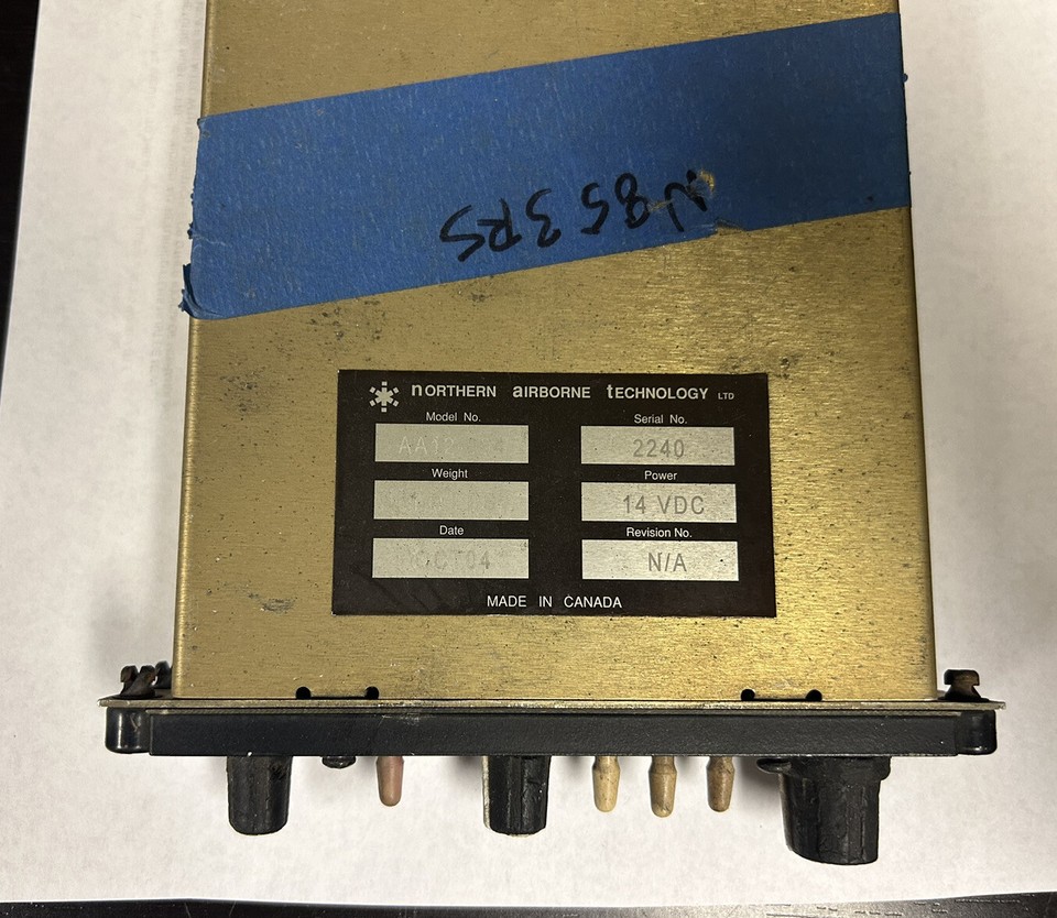 NAT AA12 Audio Panel No Plugs | eBay