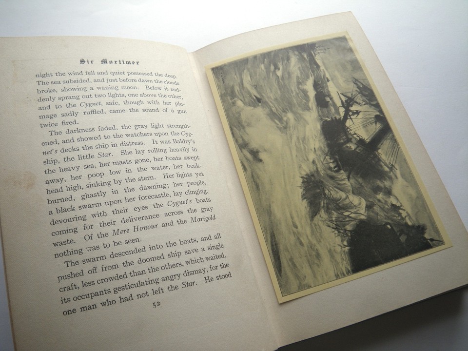 Sir Mortimer by Mary Johnston, 1904 Novel, Tabard Inn Library Bookplate ...