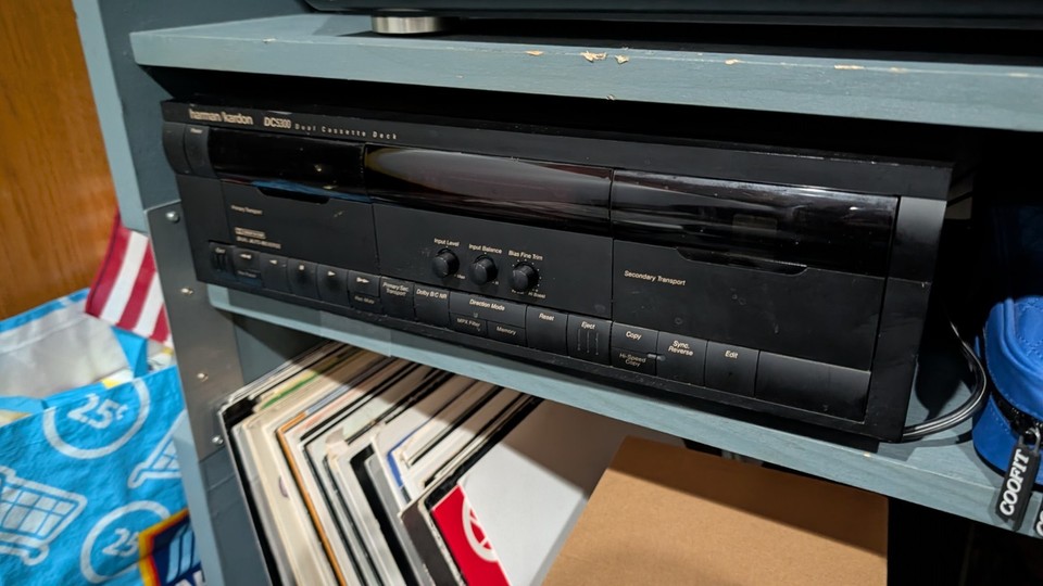 Harman Kardon DC520 Dual Cassette Deck Tape Player | eBay