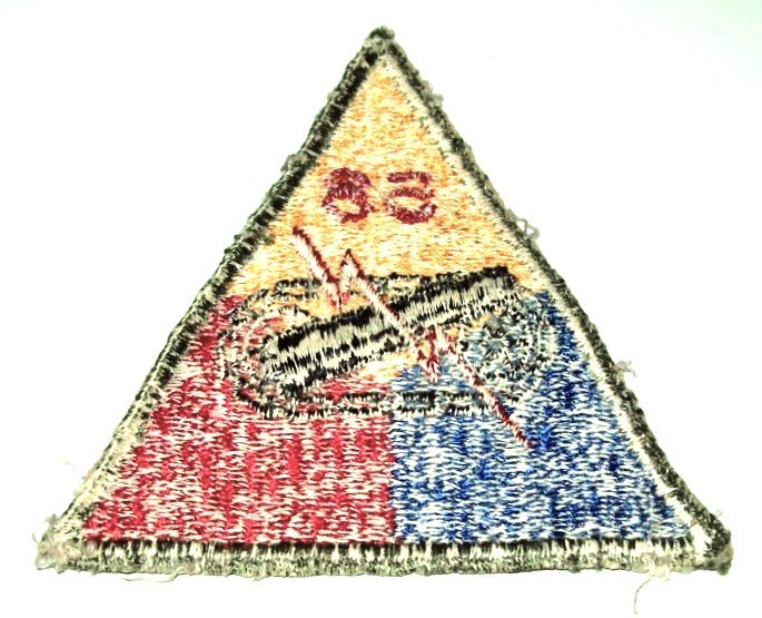 RARE ORIGINAL MID-1950's 58th ARMORED FIELD ARTILLERY BN. PATCH OFF ...