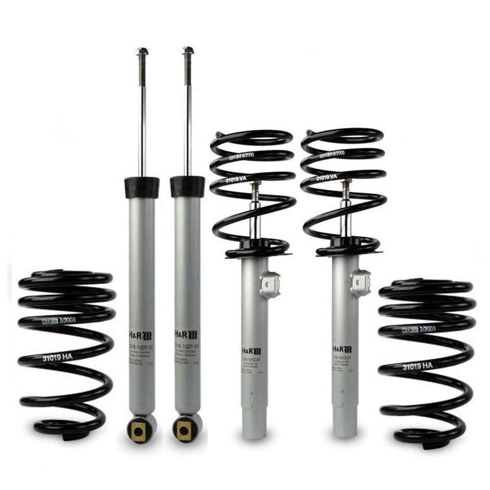 H&R Cupkit Suspension 41974-1 for VW POLO 35/55mm shocks + springs | eBay