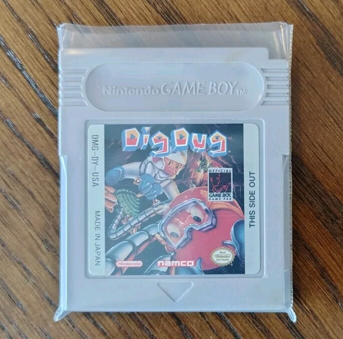 Dig Dug Nintendo Game Boy Gameboy 1992 Complete Cib NICE RARE! Namco ...