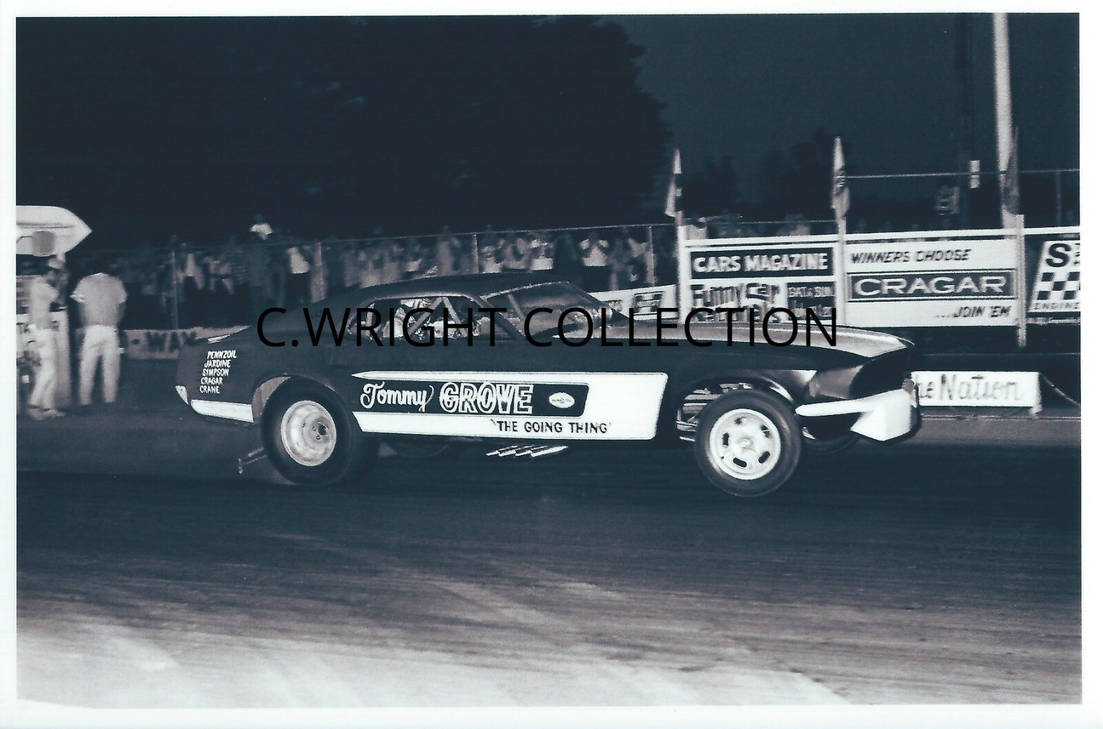 1960s Drag Racing-Tommy GROVE-1969 CARS MAGAZINE Funny Car Nationals ...