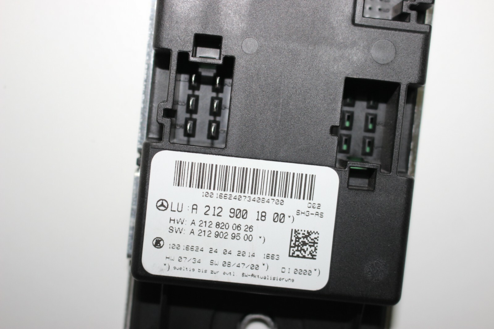 2014 Mercedes W212 Classe E / Siège Arrière Unité Contrôle Chauffage ...