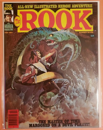 ROOK #7 ~ VF FEBRUARY 1981 WARREN MAGAZINE ~ ALFREDO ALCALA & LUIS ...