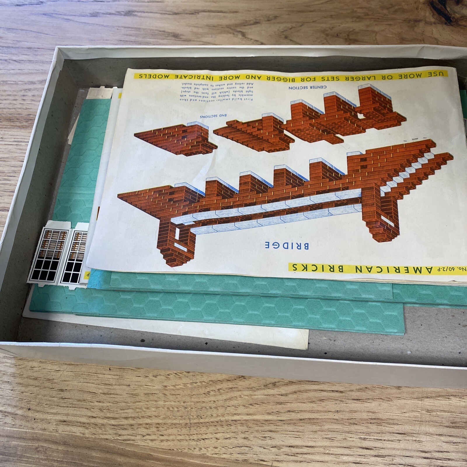 American Plastic Bricks By Elgo Set no. 71 X2 60/1-P X3 With Original ...