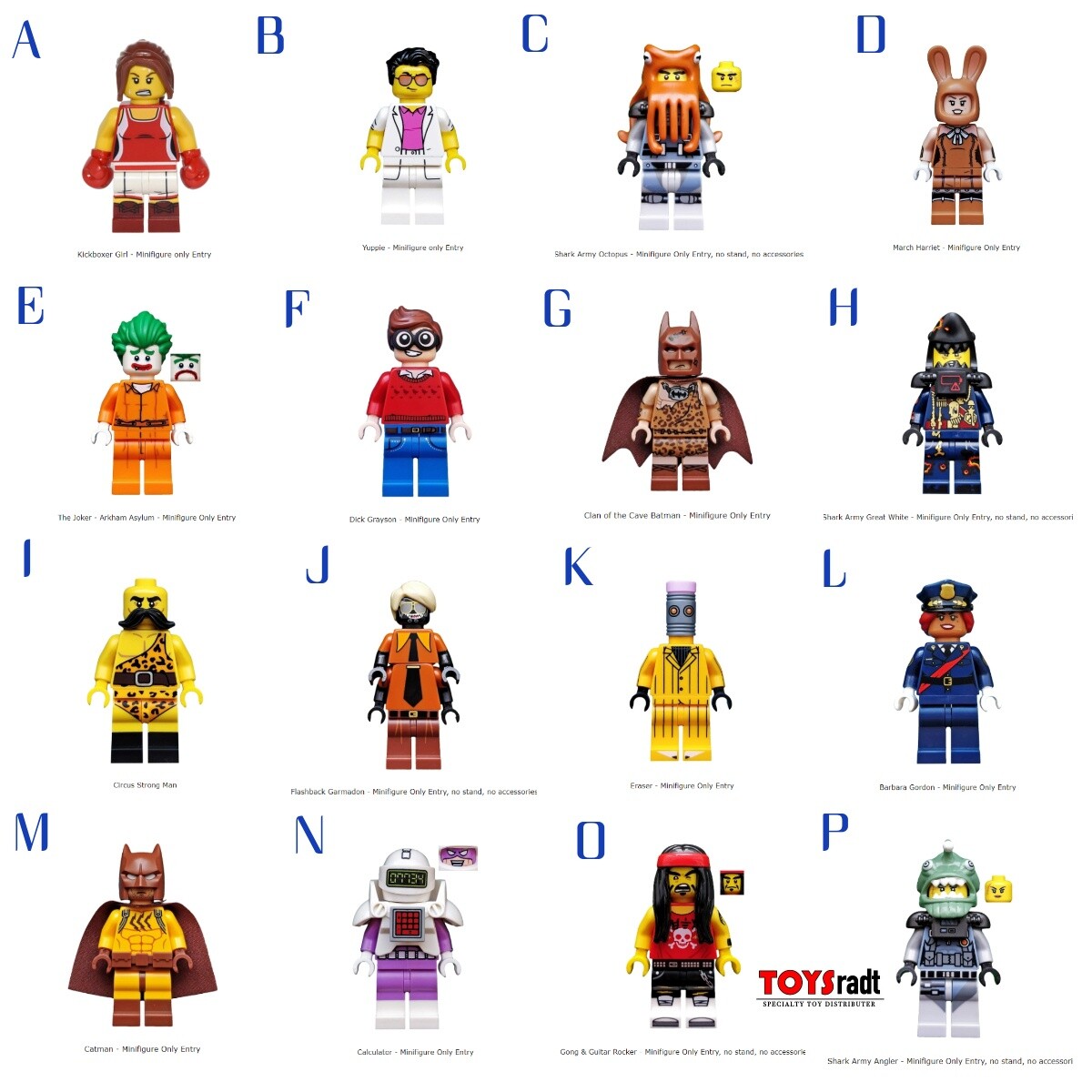 Lego Movie Characters Names