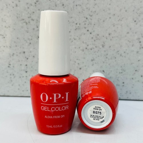 OPI GelColor Hawaii Collection GC H70 ALOHA FROM OPI 15mL Gel Bright ...