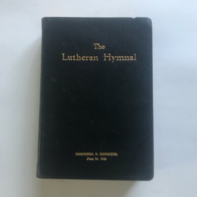 THE LUTHERAN HYMNAL 1941 Black Sothcover Concordia Publishing House | eBay