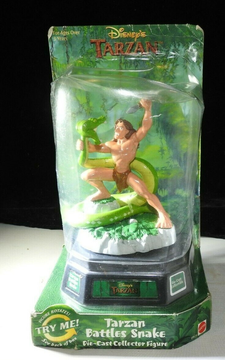Disney's Tarzan, die Cast Collector Figure, NIB, 1999, Tarzan Battles ...