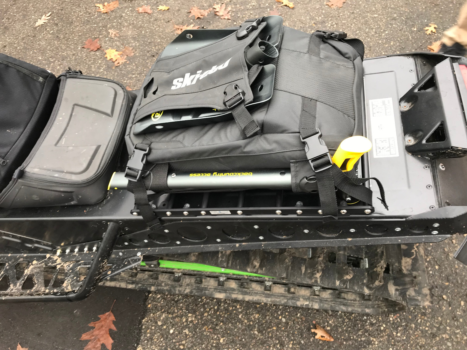 Polaris Arctic Cat Snowmobile Tunnel Rack, Slim Tunnel Bag Rack, (UN ...