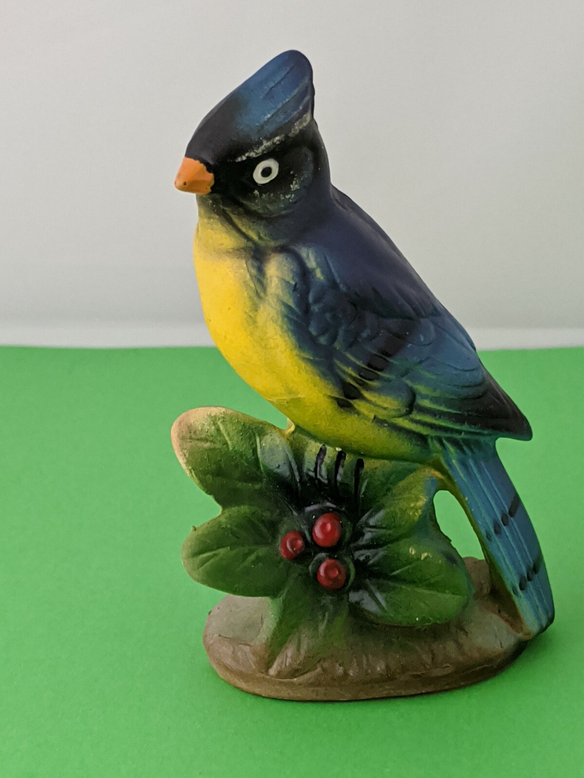 Vintage Ceramic Blue Bird Figurine Japan | eBay