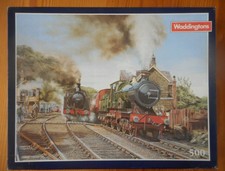 Gibsons Living Legends Barry Freeman 500 PC Trains Jigsaw Puzzle ...