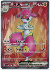 Medicham ex 2024 Scarlet & Violet: Stellar Crown #161/142 Ultra Rare ...