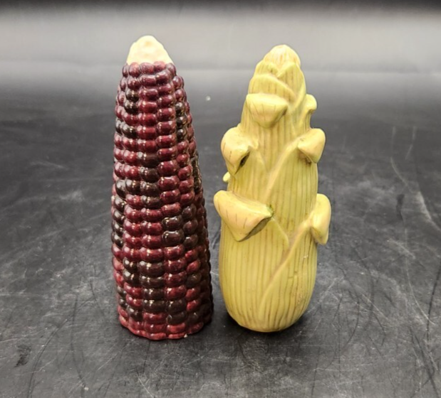 Blue Sky Corn on the Cob Figural Salt and Pepper Shaker Set for ...