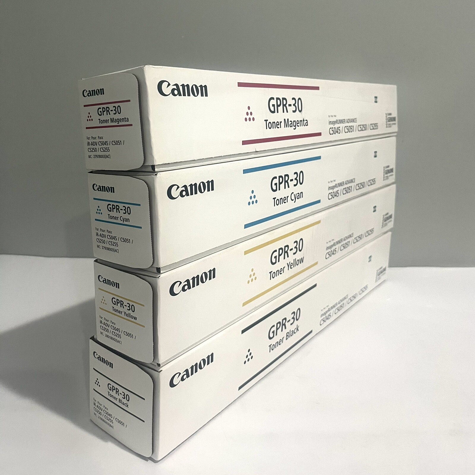 Canon GPR-30 Full Set 2789B003, 2801B003, 2793B003, 2797B003 ...