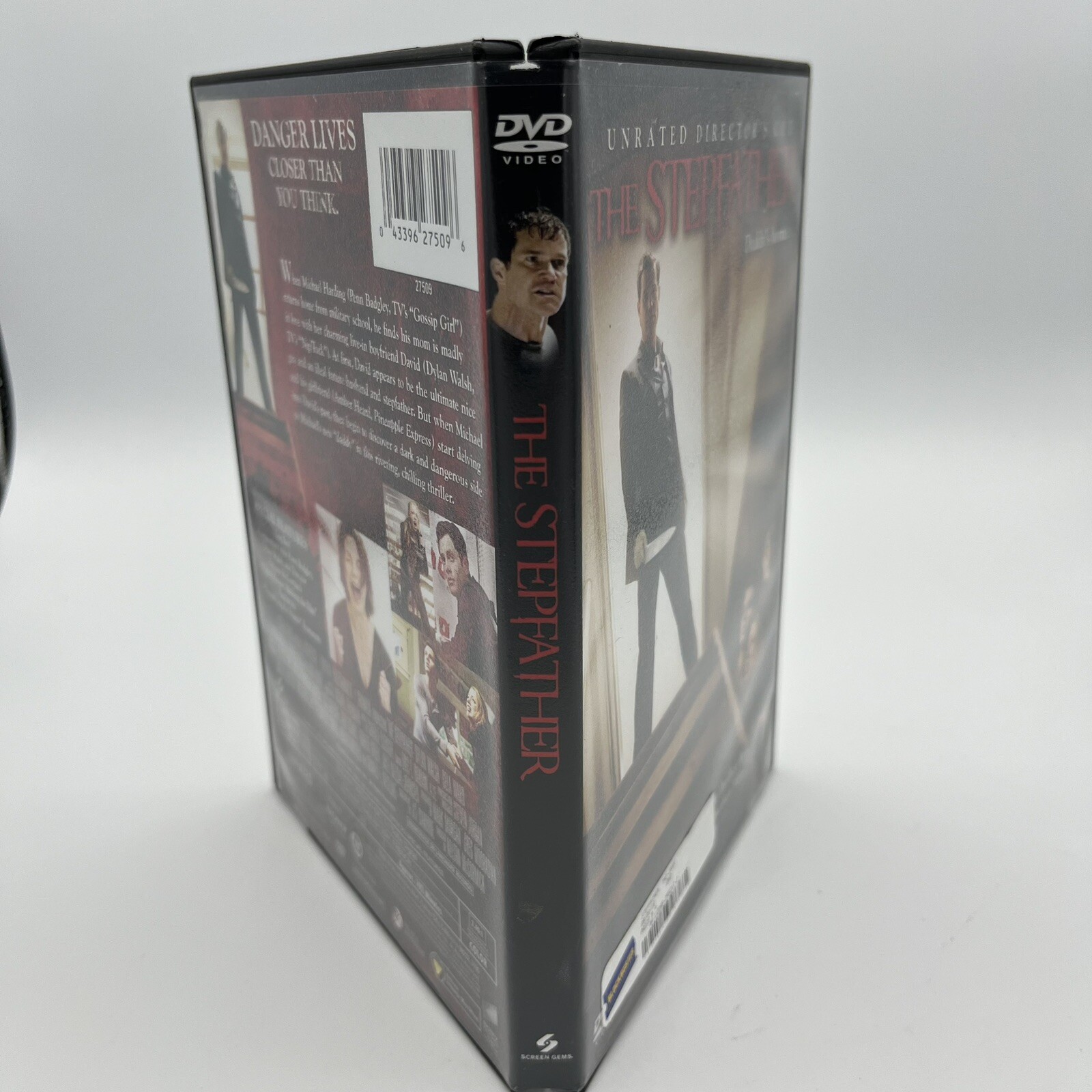 The Stepfather DVD Penn Badgley Dylan Walsh Amber Heard Horror Thriller ...