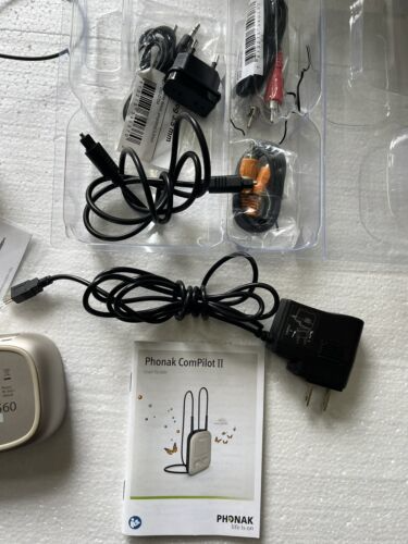 Phonak Compilot ii and TV Link TV & Music System - with Cables ...