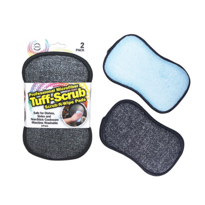 Tuff-Scrub Original Microfiber Cleaning Sponge Pads - 4 or Save - Buy ...
