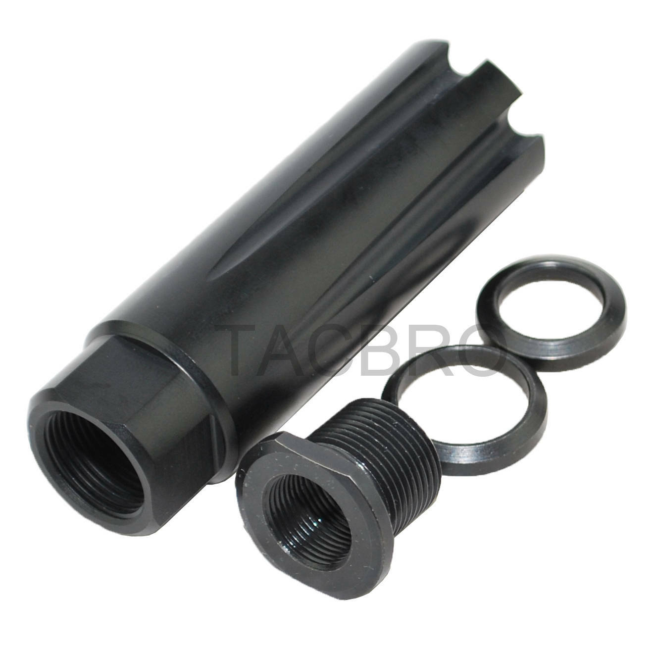 9MM 1/2x28 TPI Thread Pitch Linear Compensator w/ Washer - Aluminum | eBay