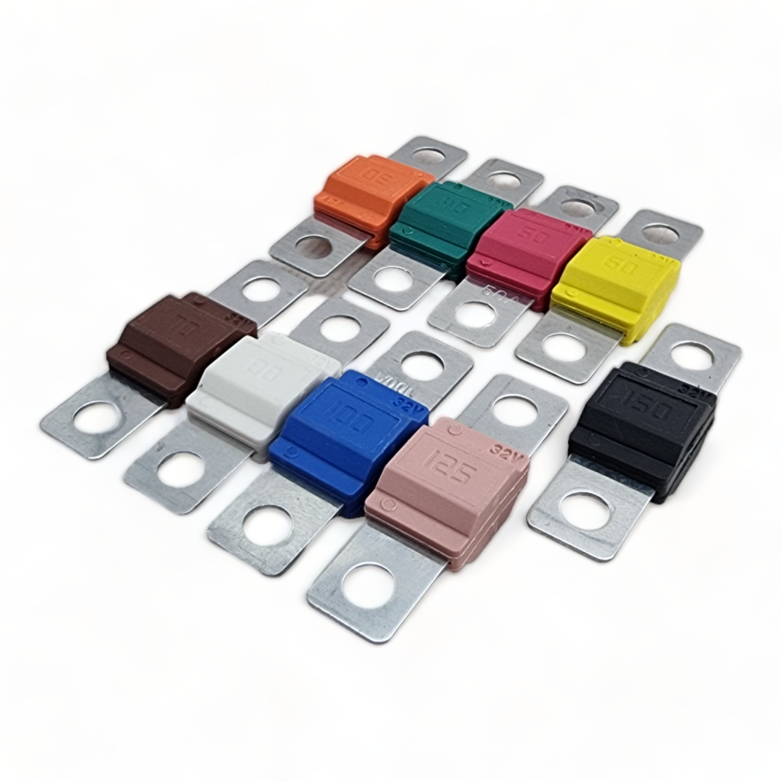 Midi Fuses For Car Auto Van Truck Strip Link Fuse All Amps 30 Amp - 150 ...