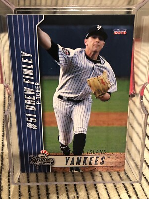 2018 Staten Island Yankees Drew Finley RC Rookie New York | eBay