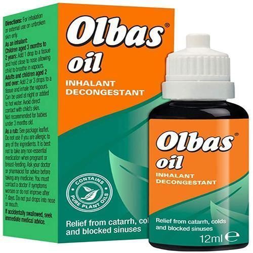 Olbas 12ml Oil 12ml Inhalant Decongestant for sale online | eBay
