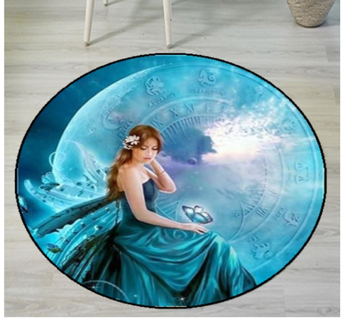 Kids Fairy Rug Carpet 100 x 100CM mat | eBay
