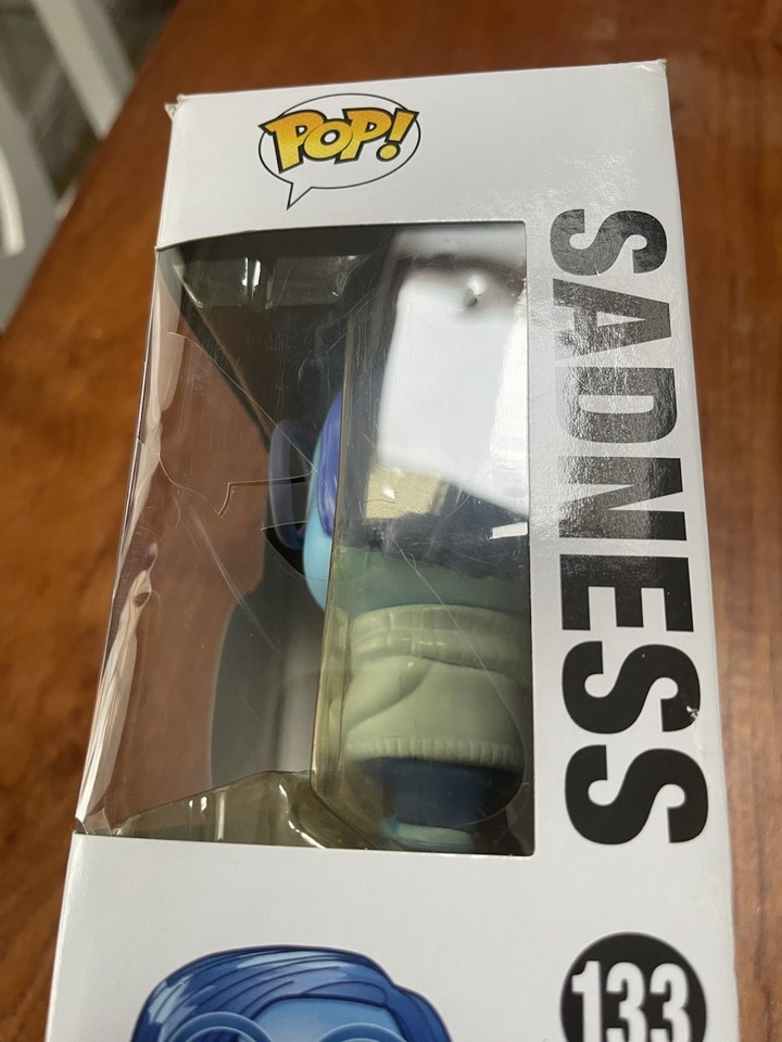 Funko Pop! Vinyl -Disney Inside Out - Sadness #133 Vaulted | eBay UK