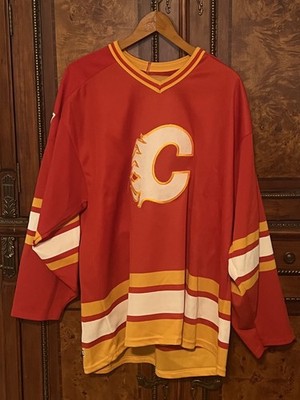 Calgary Flames Jersey - XL - CCM by Maska - Vintage 1990s | eBay