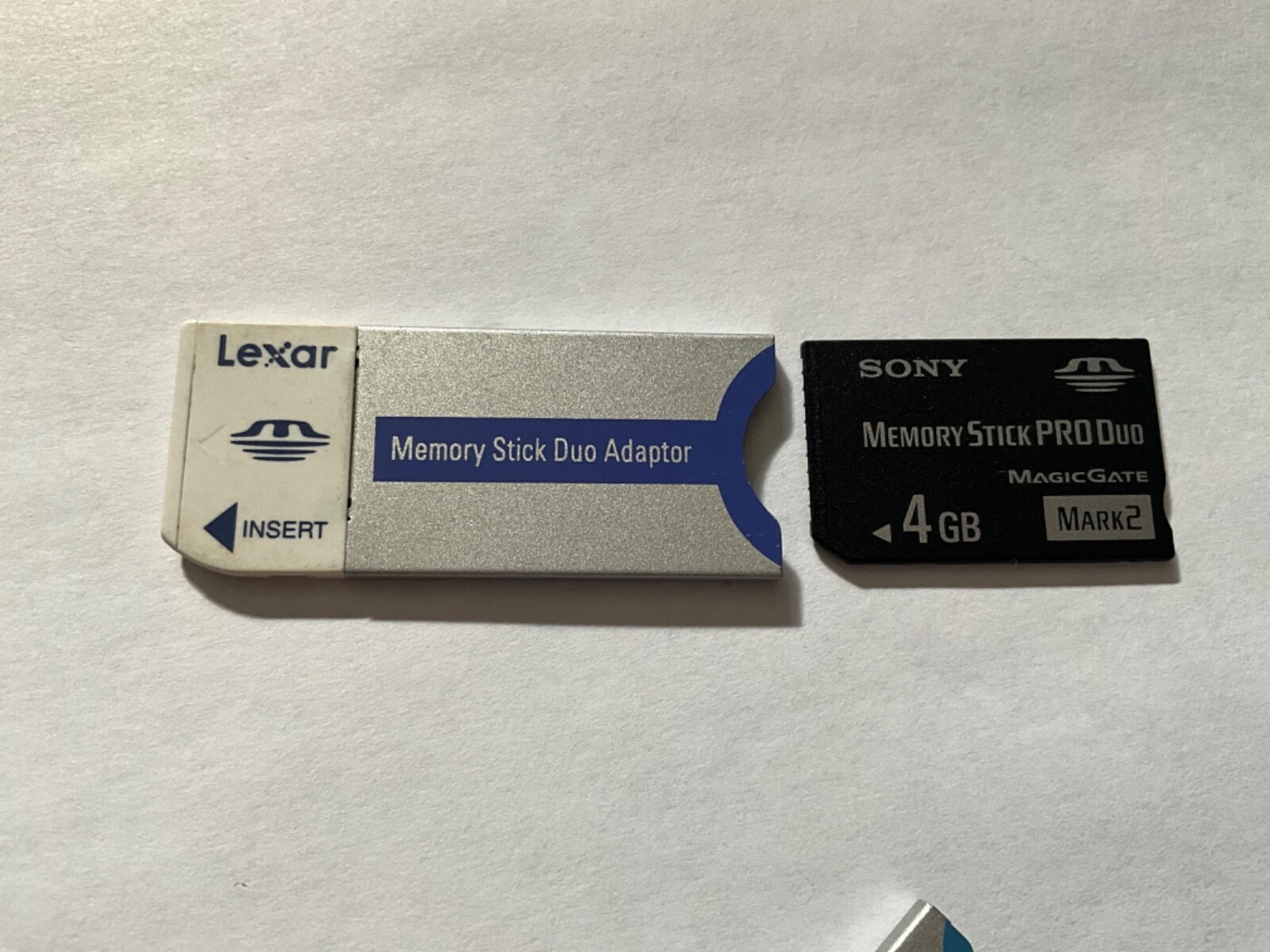 1pcs 4gb sandisk Sony compatible Memory Stick Pro duo +adapter for Sony ...