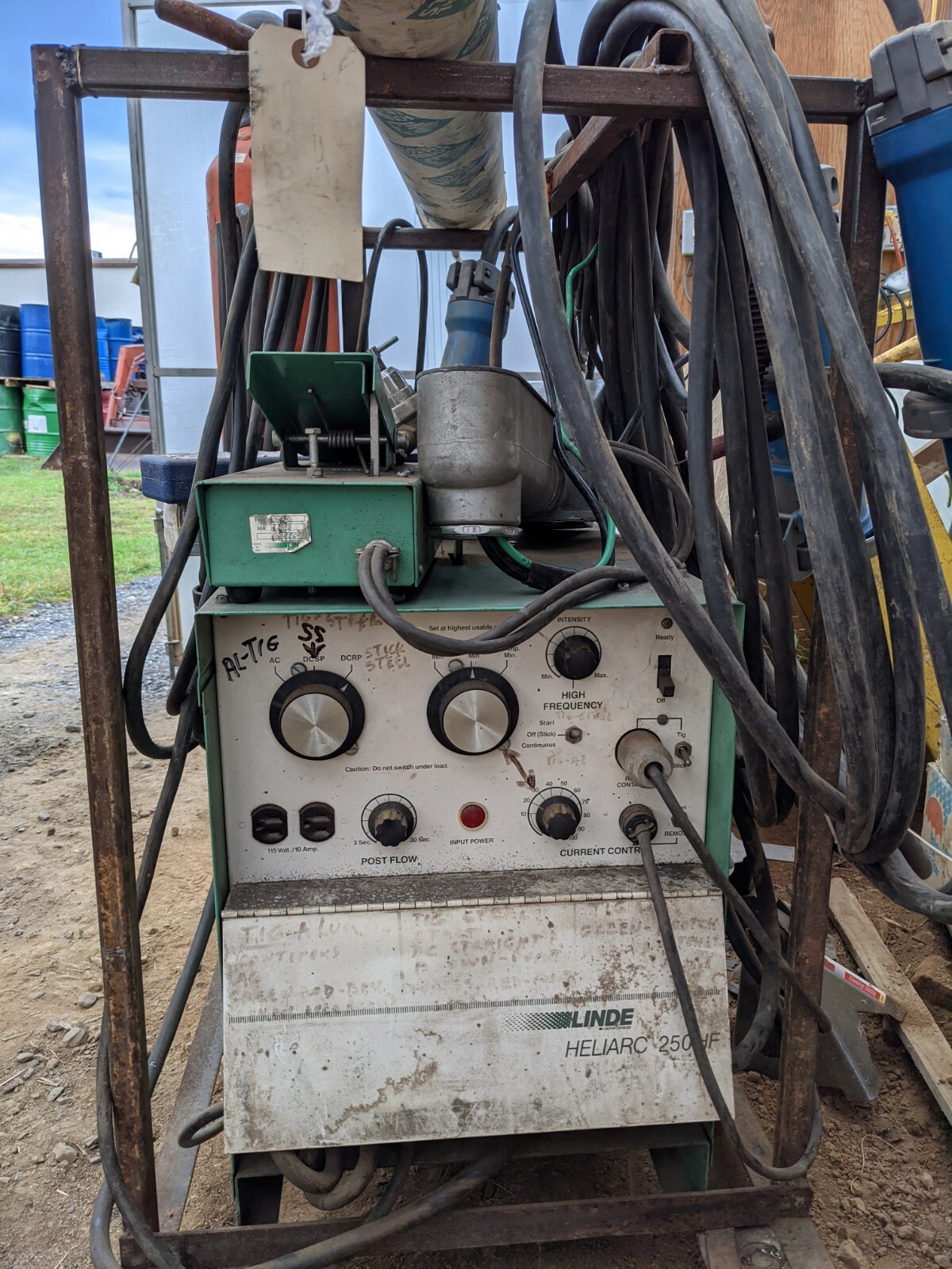 Linde 250HF Heliarc welder | eBay