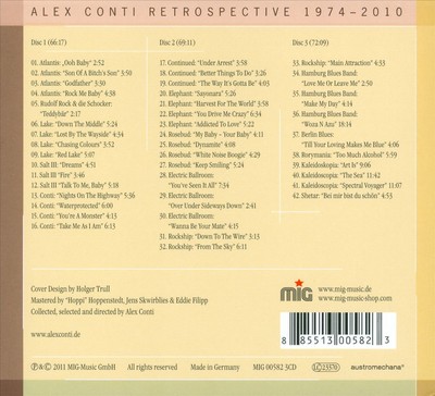 ALEX CONTI RETROSPECTIVE: 1974-2010 NEW CD 885513005823 | eBay
