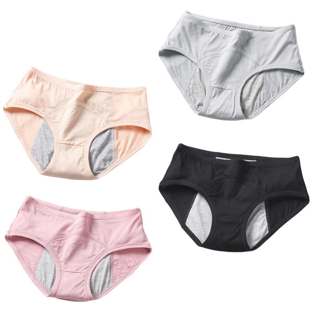 4 Pcs period panties teen girls Aunt Pants Calzones Para Earth Tones | eBay