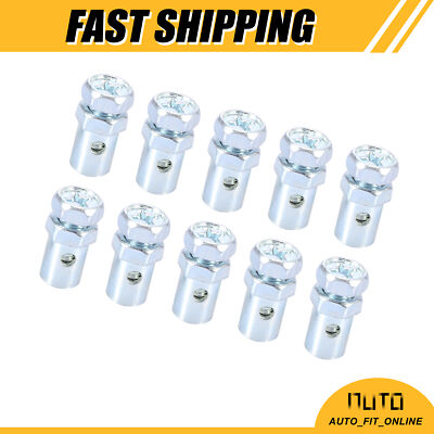 TEN 8mm Brake Line Cable Wire Fixed Screws Fastener Universal for ...