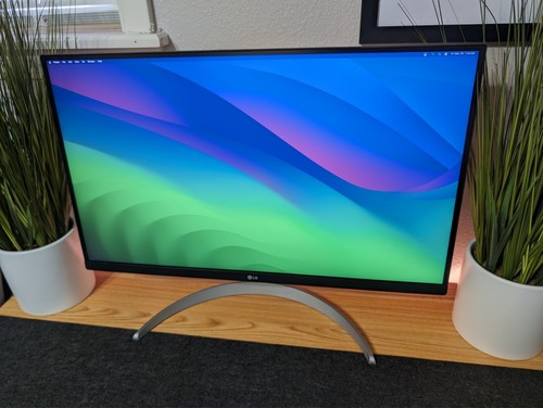 LG 27UP600-W 27 Inch 4K UHD IPS LCD Computer Monitor - Silver | eBay
