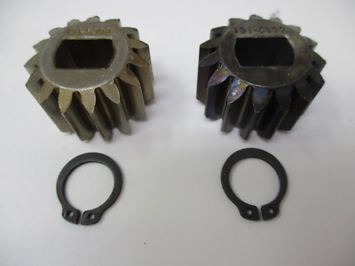 2 Genuine Toro 131-5399 Pinion Gears Snap Ring 32151-61 15T 110-9417 ...