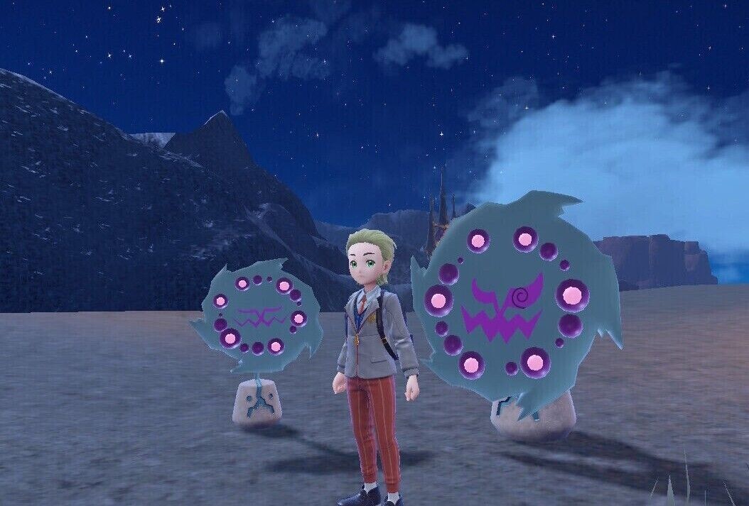 Spiritomb XXXL Shiny Egg 6IV Jumbo Mark Alpha Size Pokemon Scarlet ...
