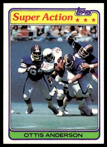 1981 TOPPS OTTIS ANDERSON ST. LOUIS CARDINALS #12 | eBay