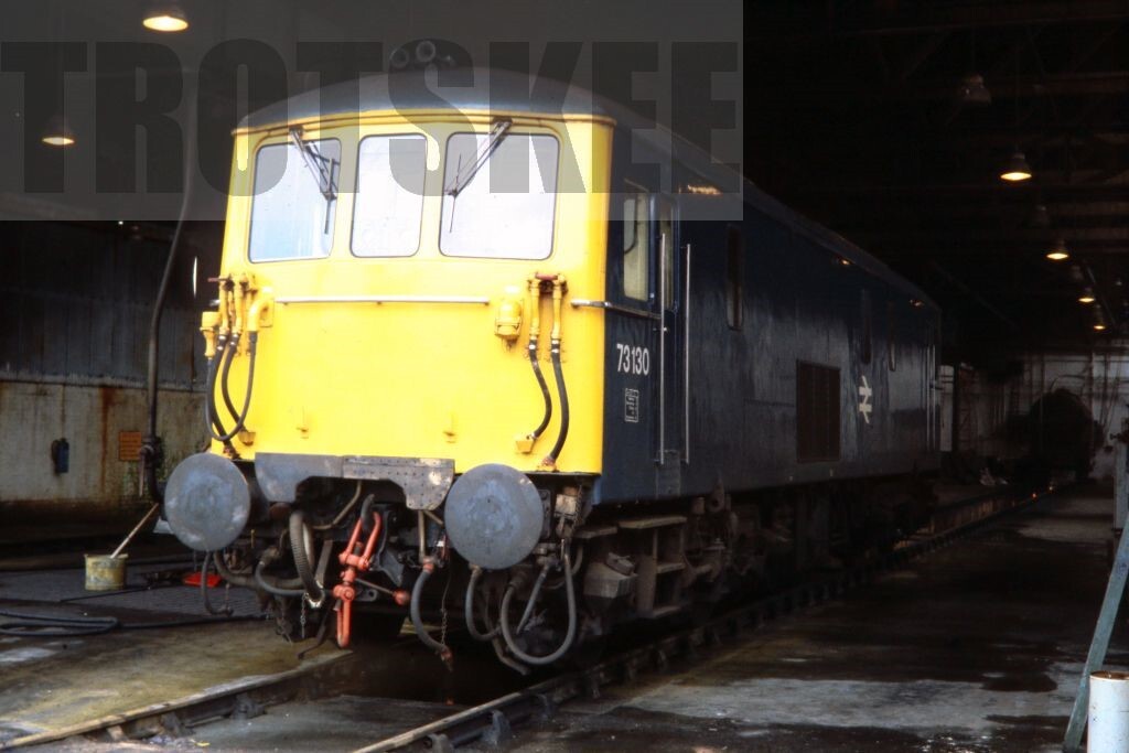 35mm Slide BR British Railways Electric Loco Class 73 73130 Stewarts ...