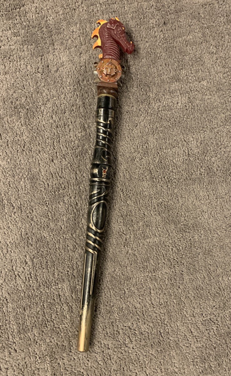 Magiquest Wands Red & Black Dragon Head Magiquest Wand Magic Quest