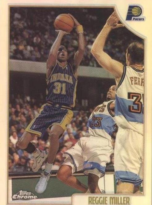 1998-99 Topps Chrome - Reggie Miller #158 Refractor for sale online | eBay