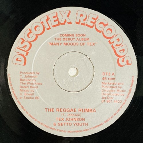 Tex Johnson/The Reggae Rumba 12 Inch Single | eBay