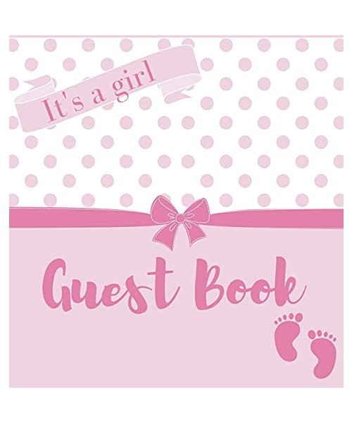 It's a girl, baby shower guest book [Hardback], Lulu And Bell ...